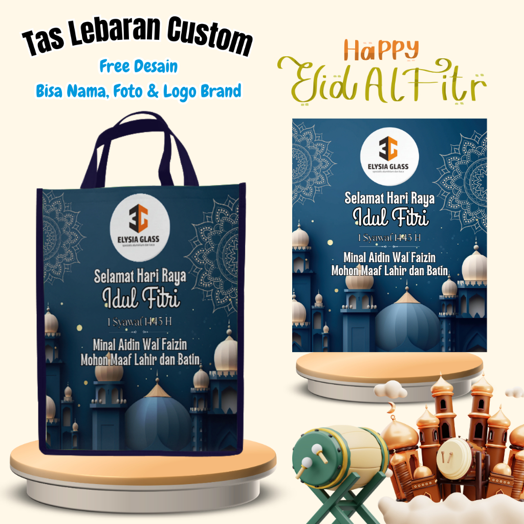 Jual 40 Pcs Tas Parcel Lebaran Sembako Idul Fitri Ulang Tahun Custom ...