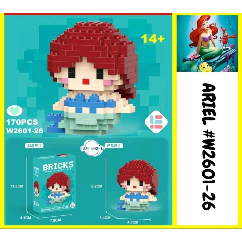 Jual DIY LEGO BRICK BESAR - LEGO BRICK KUROMI - LEGO KARAKTER KARTUN ...