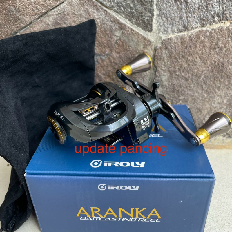 Jual Reel BC / BAITCASTING IROLY ARANKA / RASTABAN (ALUMINUM BODY ...