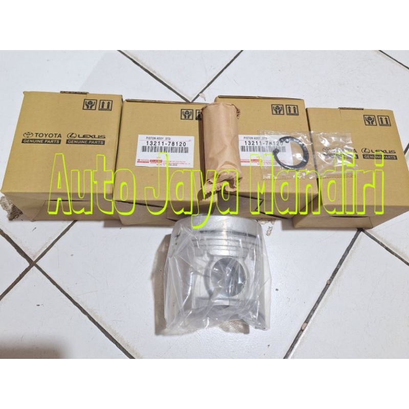 Jual Piston standart Baja Dyna saurus Ht130 Hino Dutro 1set Merk Toyota Harga 4pc | Shopee Indonesia