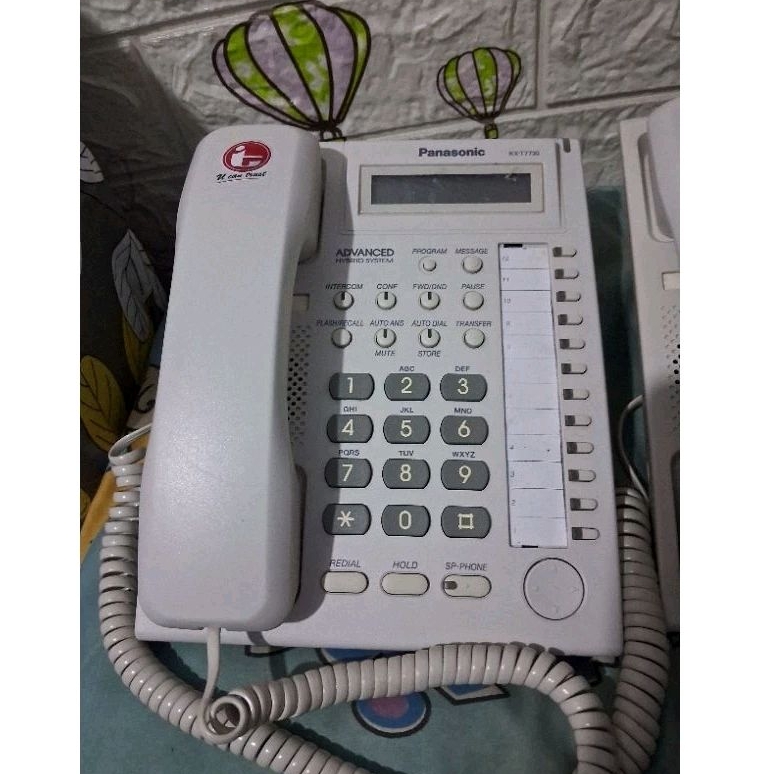Jual Telepon Panasonic KX-T7730 seken mulus khusus pabx | Shopee Indonesia