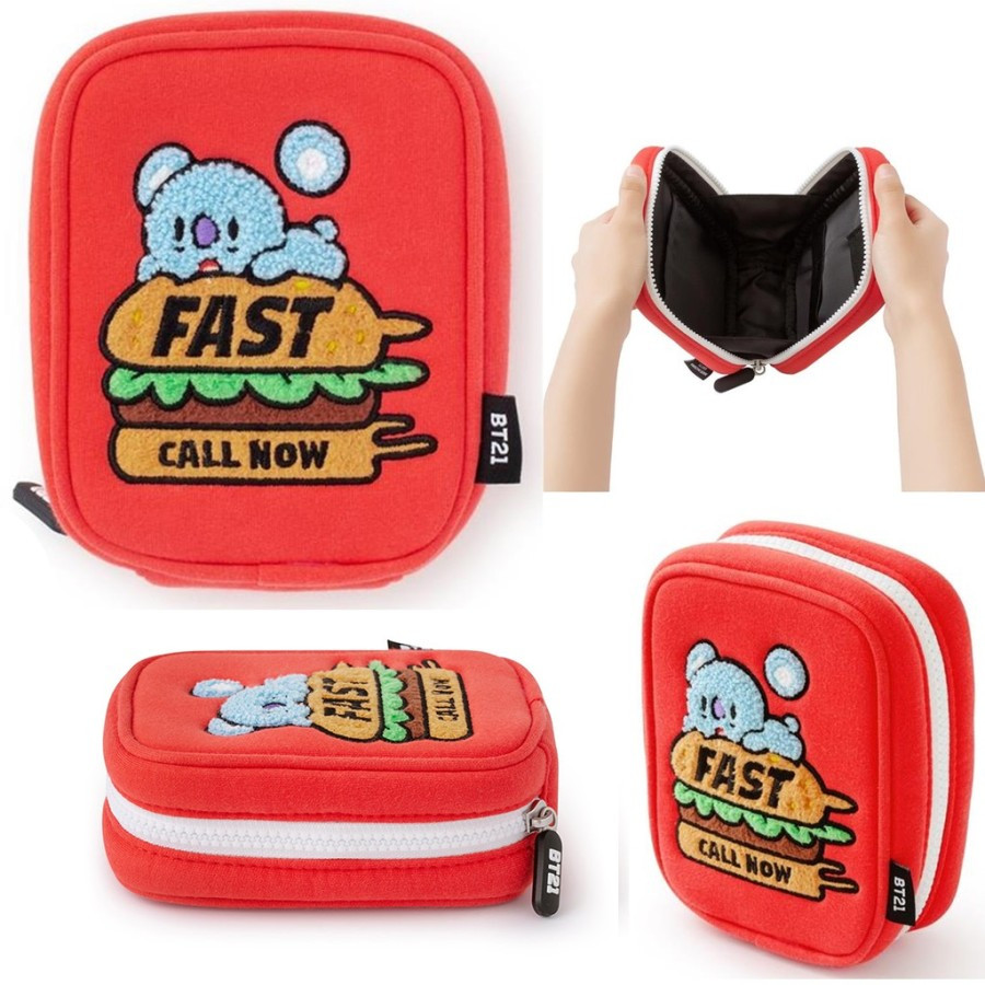 Jual BT21 Official Merchandise - Cable Pouch 100% ORI | Shopee Indonesia