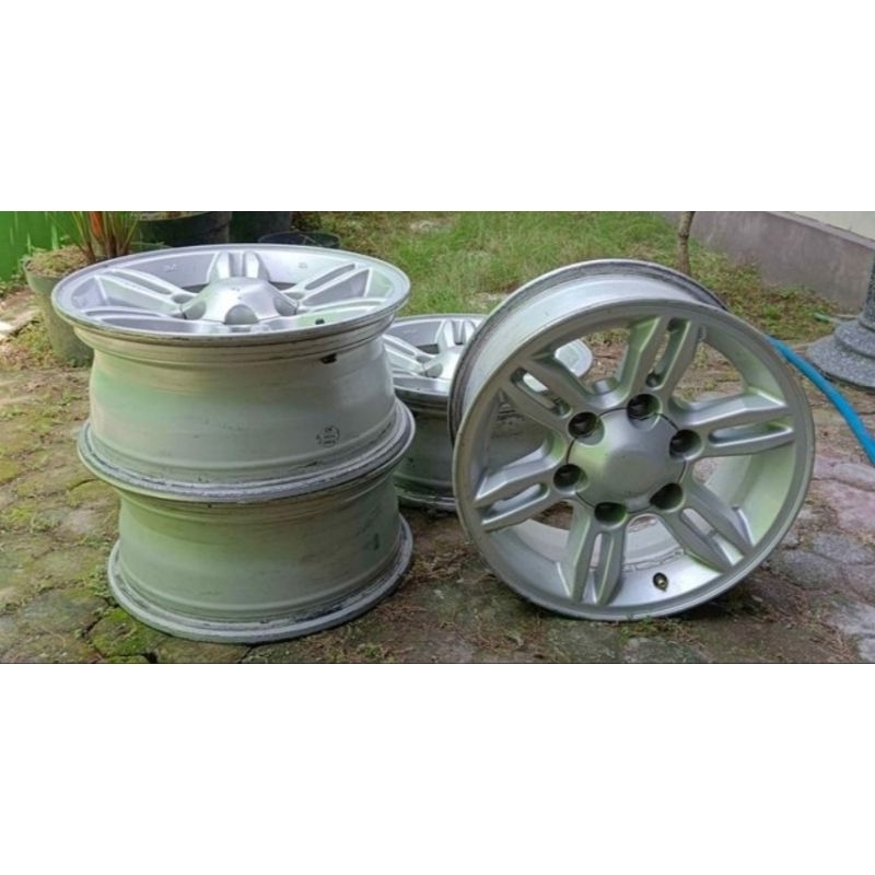 Jual VELG ORIGINAL ISUZU PANTHER R.15 ( 5 BIJI ) | Shopee Indonesia