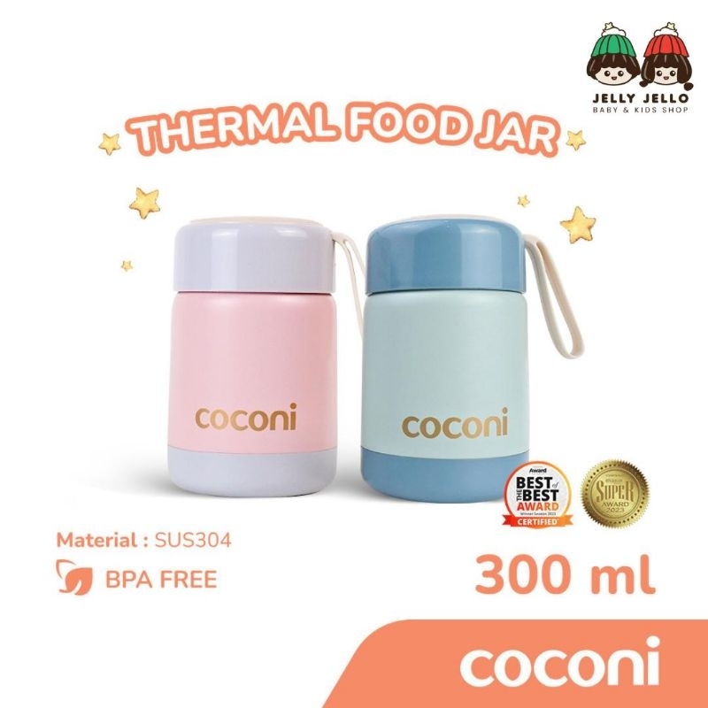 Jual COCONI Thermal Food Jar Thermos - Termos Makan Sup MPASI Anak Bayi ...