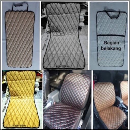Jual Alas Jok Mobil MOTIF WAJIT/ Pelapis Bangku Sandaran Jok mobil ...