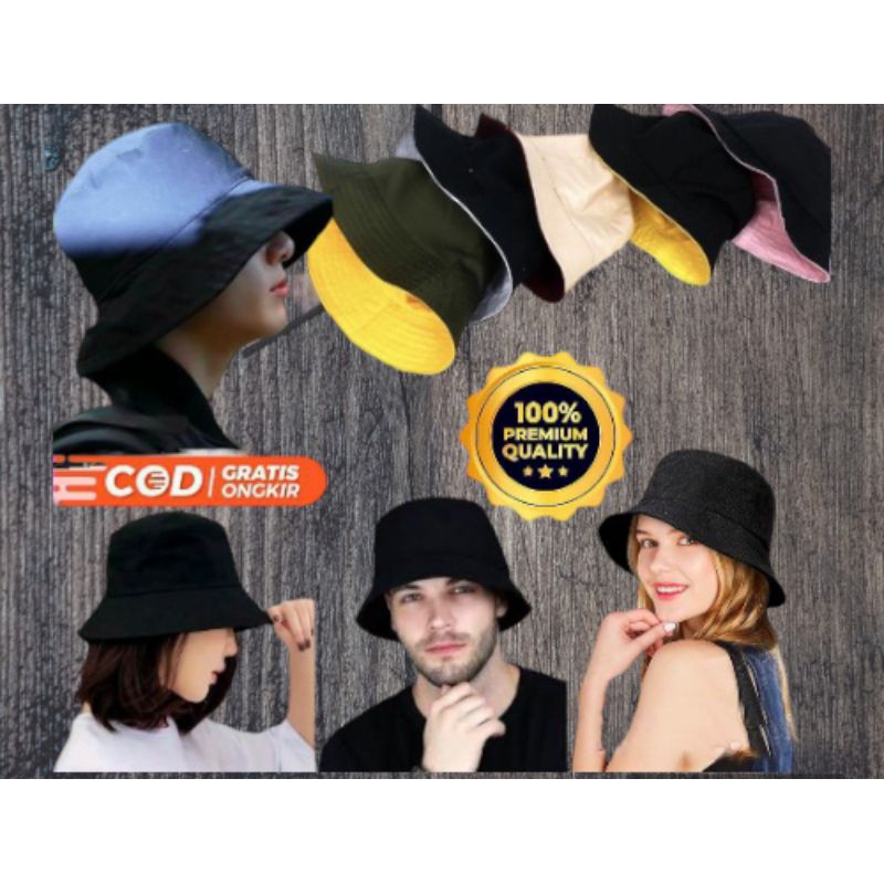 Jual TOPI BUCKET TRENDY MURAH BERKUALITAS | Shopee Indonesia