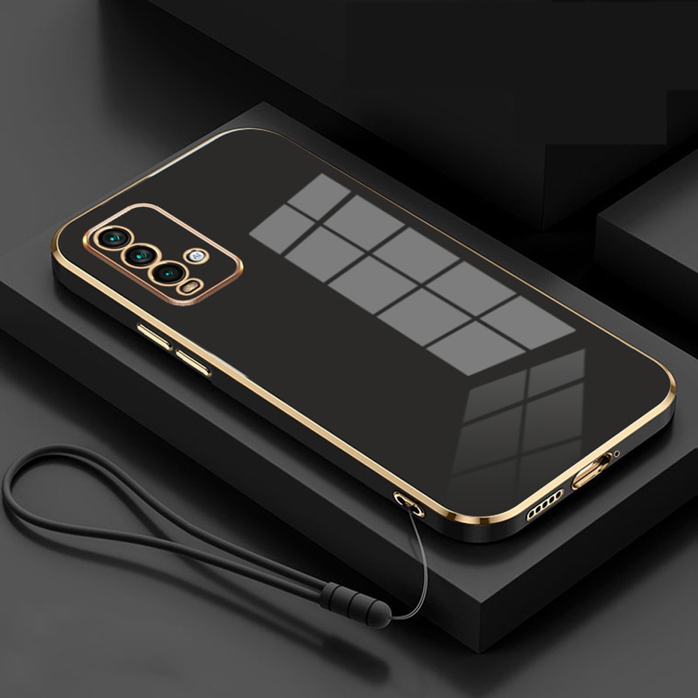 Jual Softcase Xiaomi Redmi 9t Case Luxury Plating Premium Casing ...