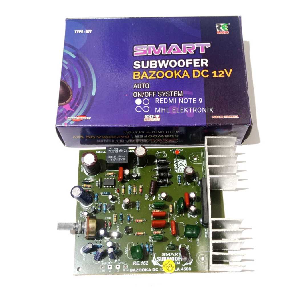 Jual KIT POWER SUBWOOFER BAZOKA 12V 12VDC 12 VOLT SUB WOOFER BASS LOW ...