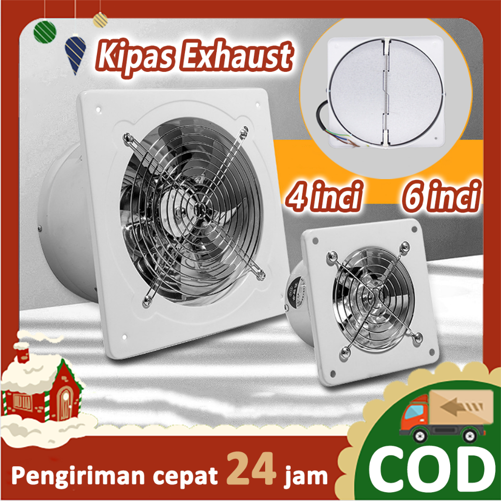 Jual 4/6/8/10/12 Inch - Kipas Atap Dengan Daya Hisap Tinggi Kipas Kamar ...