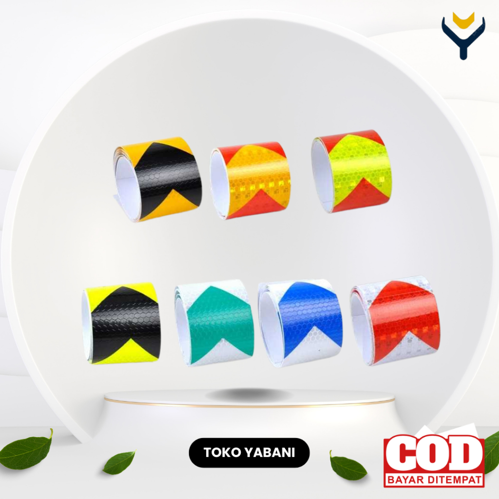 Jual Stiker Reflektif Pemantul Cahaya Menyala Dalam Gelap Truk Warning ...