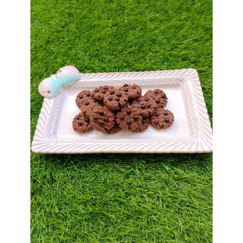Jual Kue Kering Premium HOMEMADE| Choco chip Cookies Good Time Kue ...