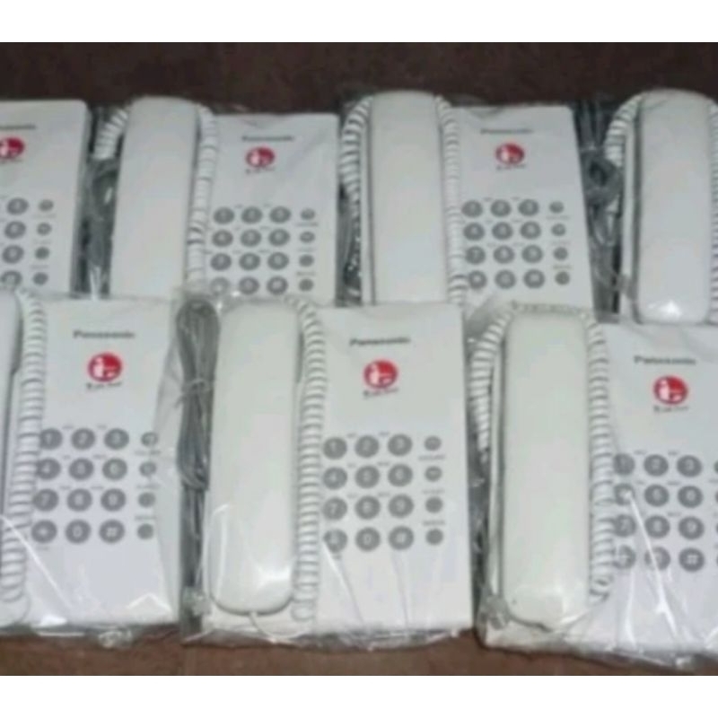 Jual Pesawat Telephone Panasonic KX-T505 single line second | Shopee ...