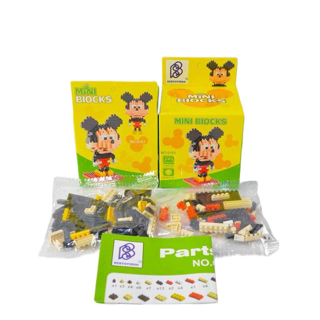 Jual Mini Block Karakter - Mainan Edukasi Balok Susun Anak DIY / Mini ...