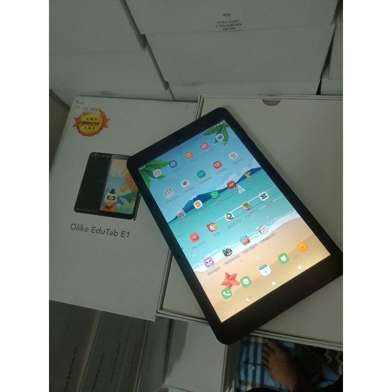 Jual Tablet Olike Edutab E1 8inch 4g 3/32gb fulset normal no minus ...