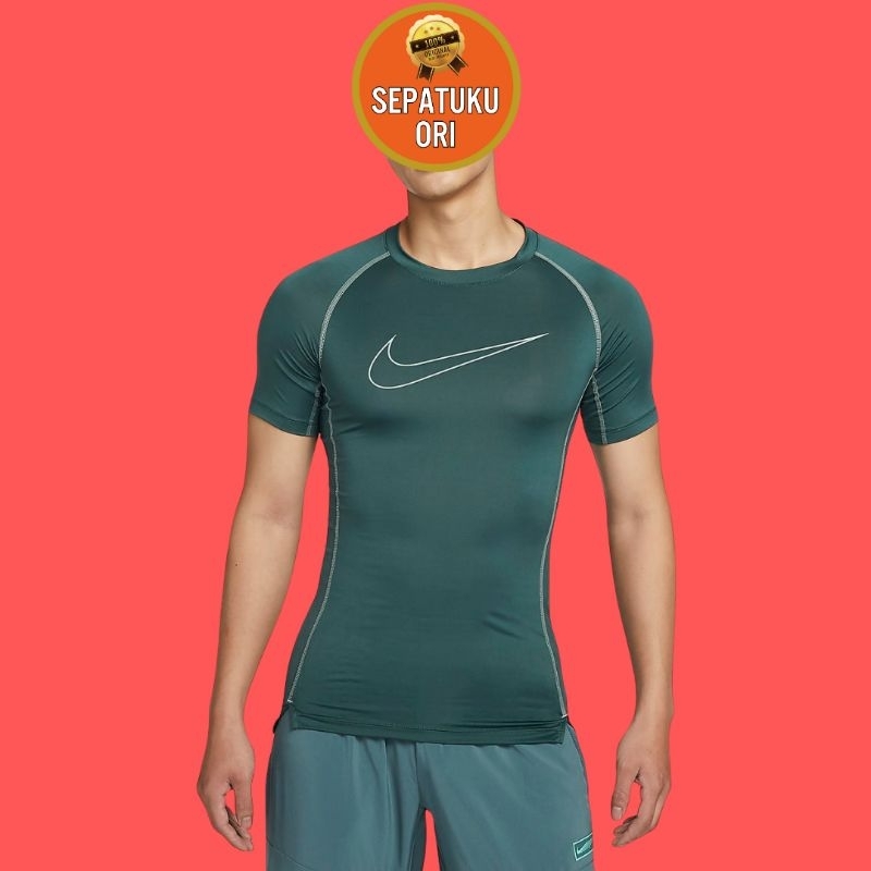 Jual BAJU PRIA NIKE PRO DRI-FIT TIGHT SHORT SLEEVE TRAINING TOP ...
