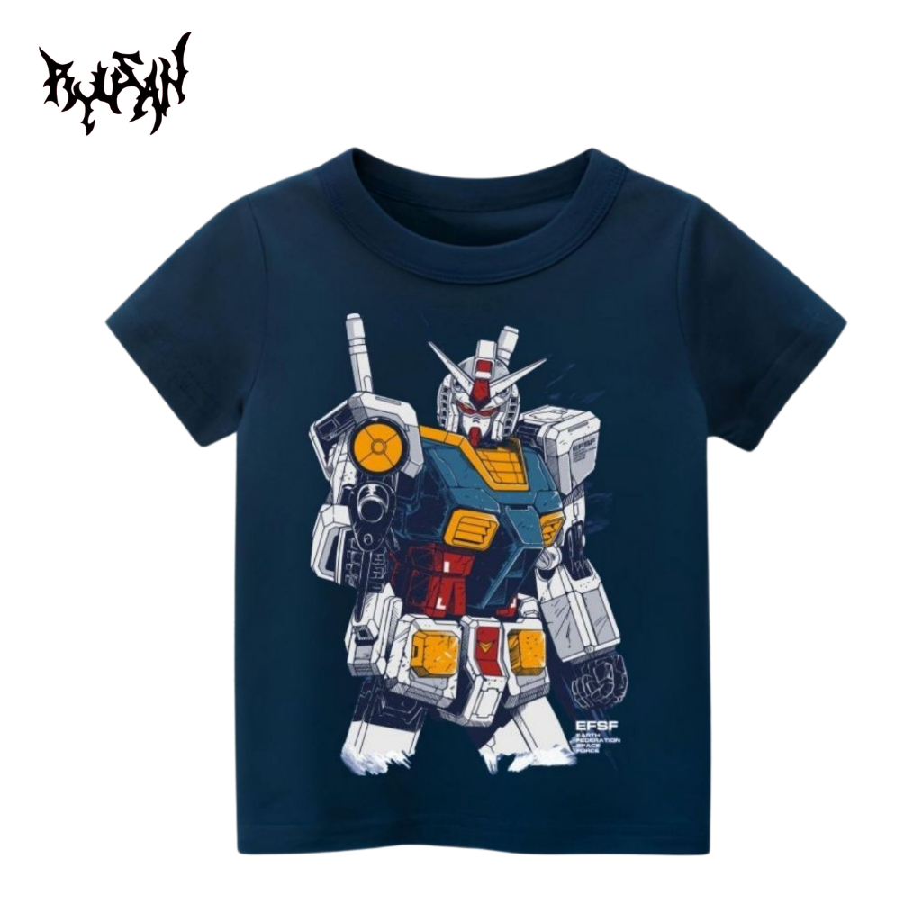 Jual Ryusan Baju Kaos Anak Custom Nama Combed 30s ROBOT SUPER GUNDAM RX ...
