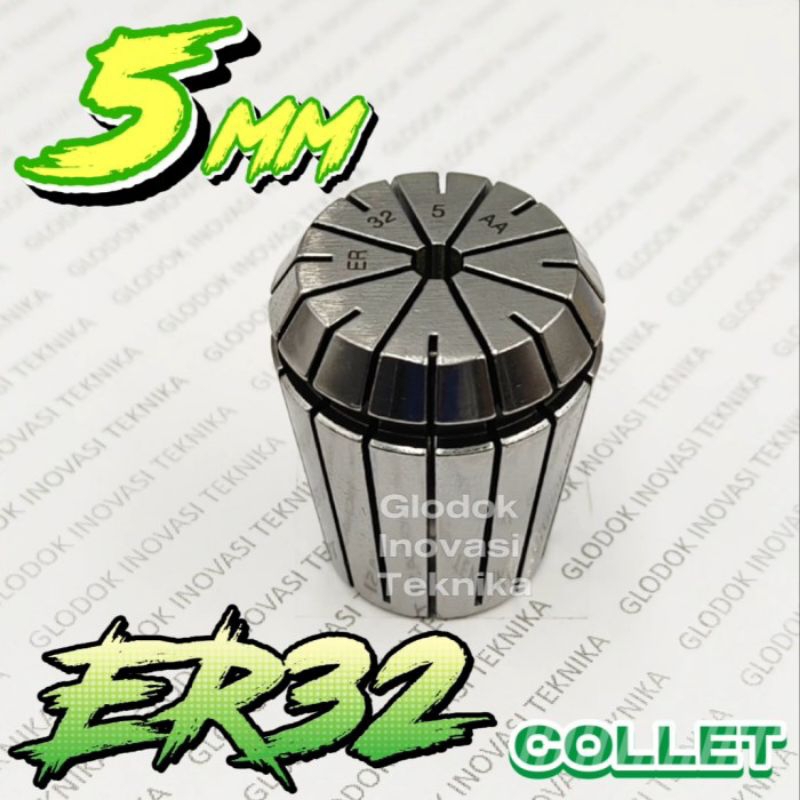 Jual Collet Colet Chuck ER32 ER 32 CNC Router bit Milling Arbor Mata ...