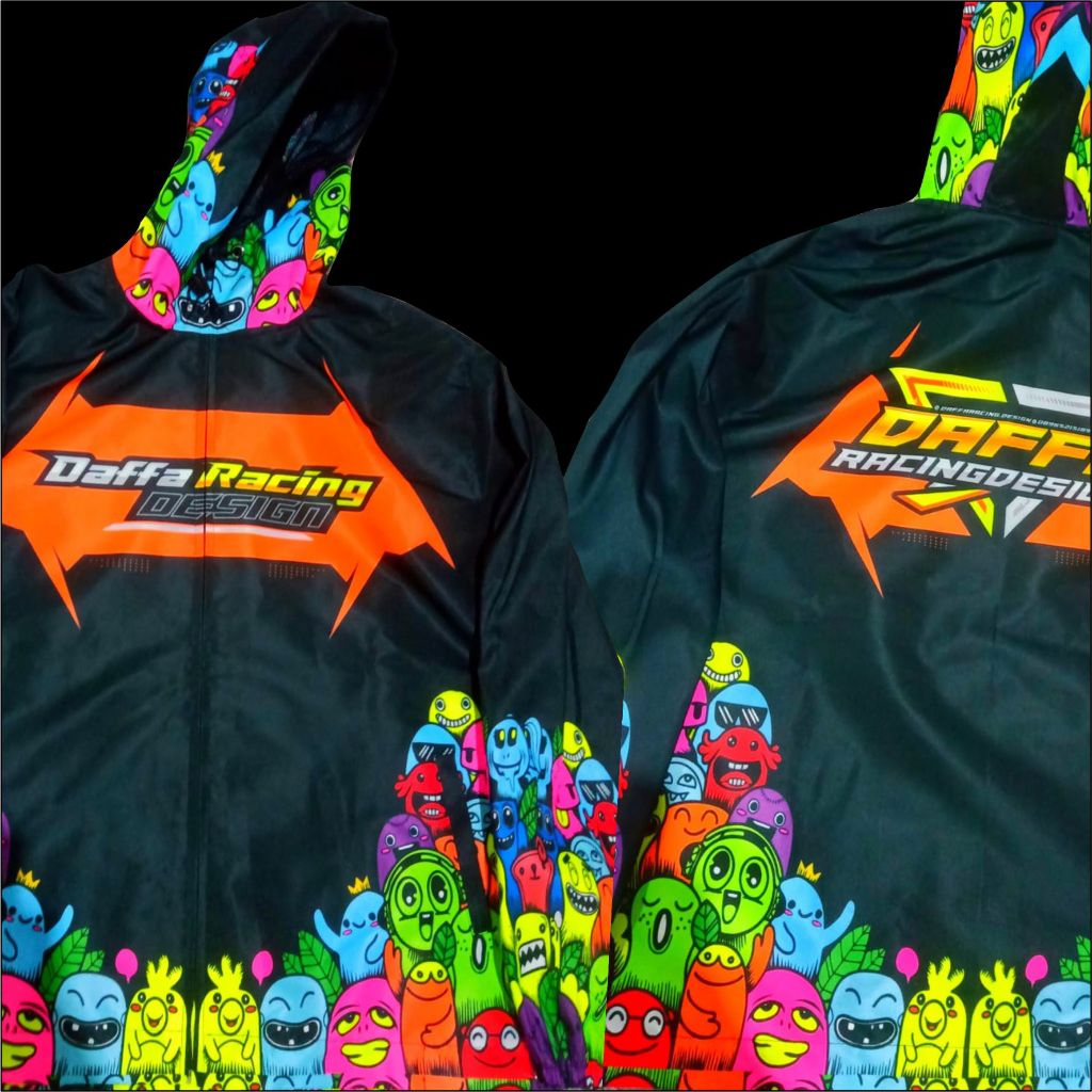 Jual jaket printing desain bebas,jaket anti air,jaket racing desain ...