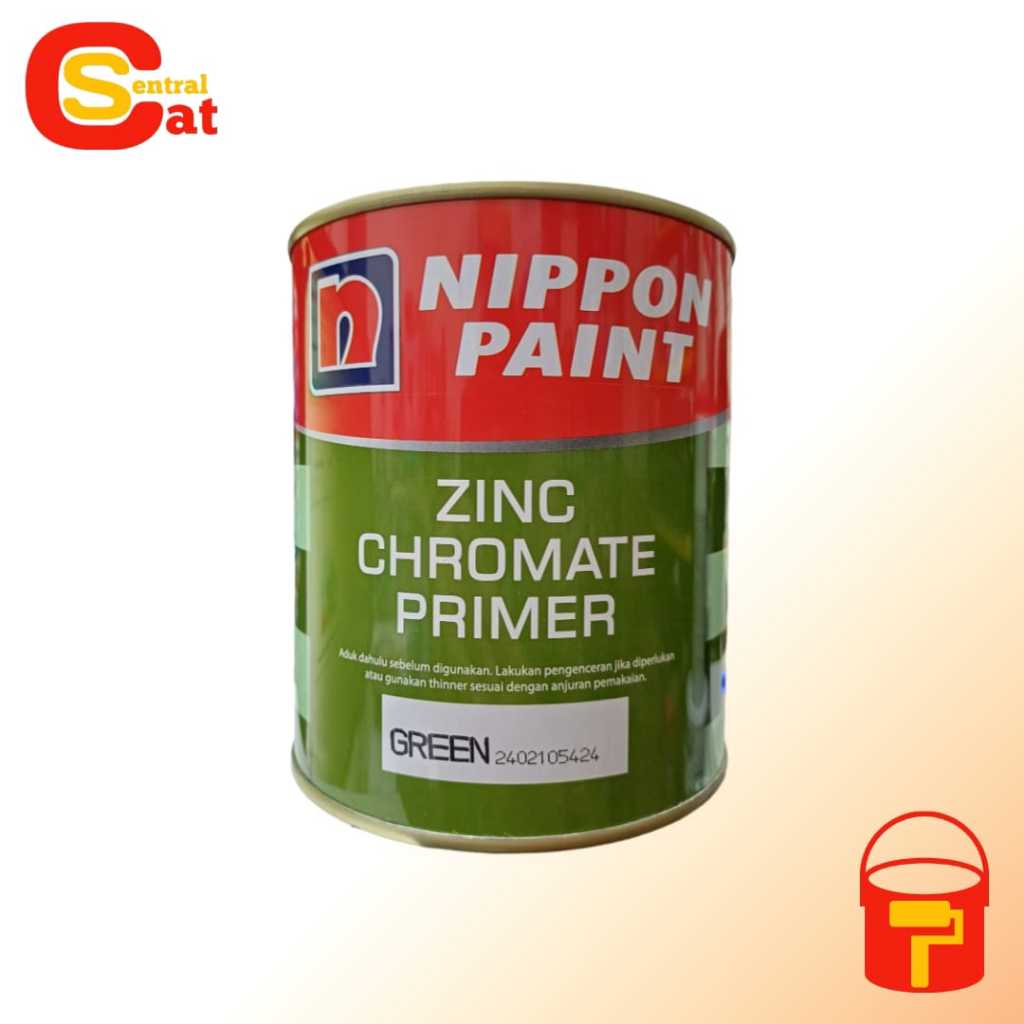 Jual Nippon Zinc Chromate Primer (Green) Ukuran 1 Kg - Cat Dasar Anti ...