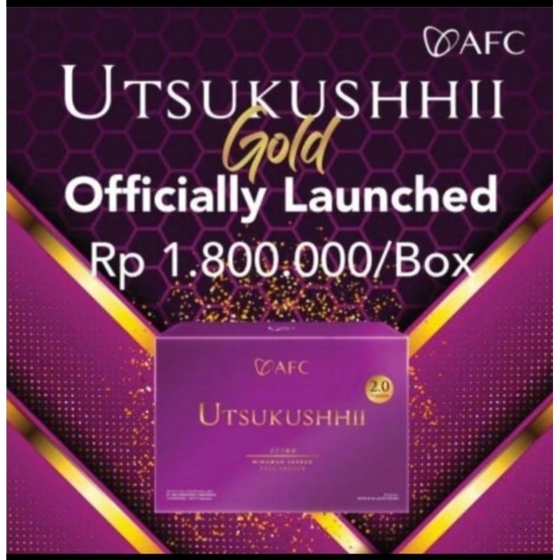 Jual Utsukushii Gold Di Jamin Original Suplemen Kesehatan Terbaik Made ...