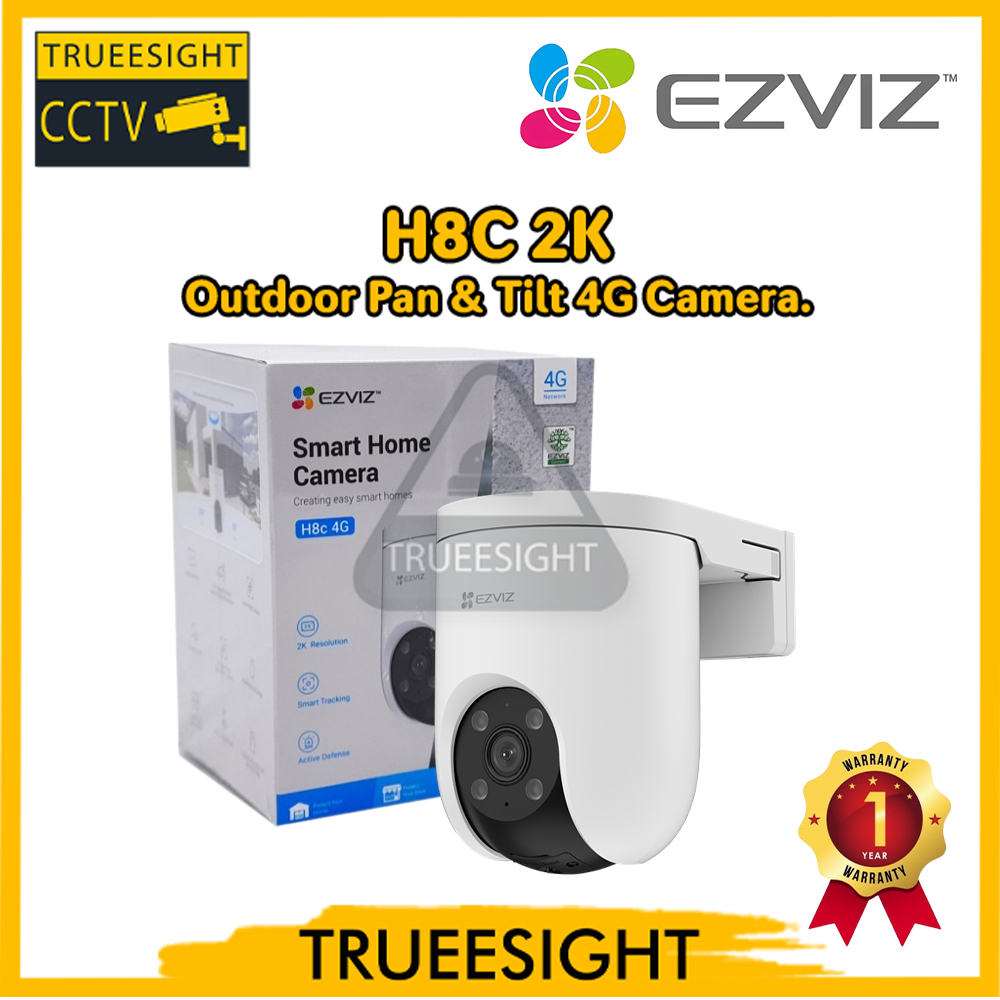 Jual Ezviz H8C 4G 2K Pan & Tilt 4G Camera | Shopee Indonesia