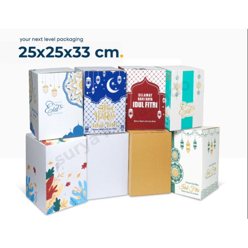 Jual Box Parcel 25X25X32 /kardus Parcel/Box Lebaran/Kardus lebaran ...