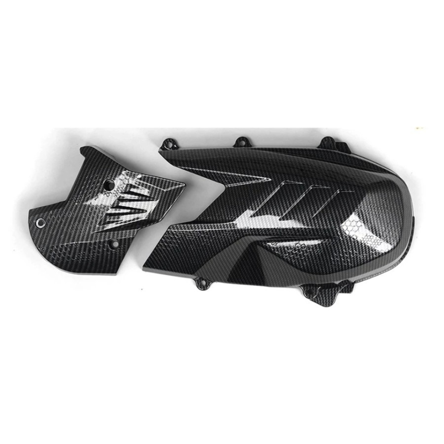 Jual Cover tutup pelindung CVT depan belakang Honda Stylo 160 carbon ...