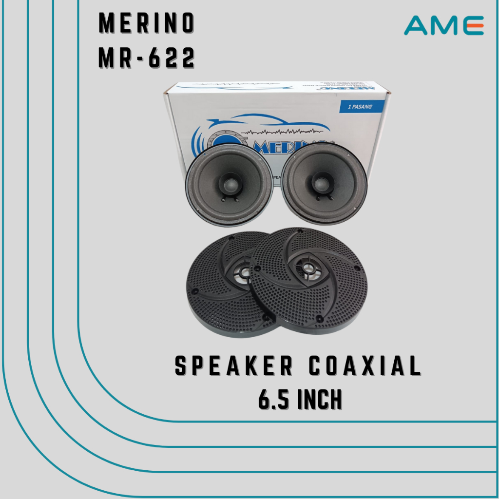 Jual Speaker Mobil Coaxial Merino MR-622 6.5 Inch - Speaker Pintu 2-Way | Shopee Indonesia