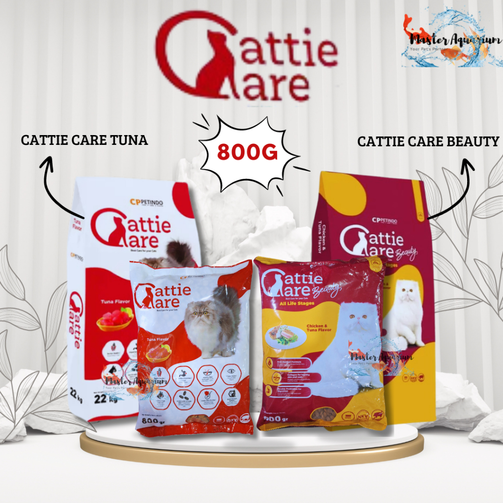 Jual Cattie Care 800Grg FRESHPACK Makanan Kucing Bentuk LOVE Rasa Tuna ...