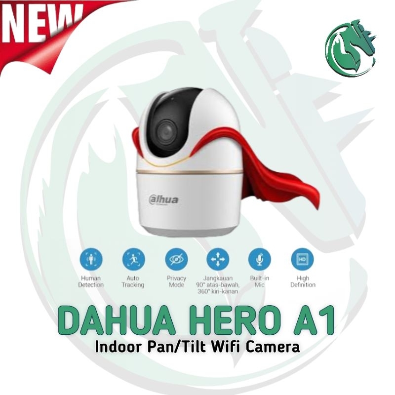 Jual CAMERA WIFI WIRELESS DAHUA HERO A1 SMART CCTV WIRELESS IP CAMERA ...