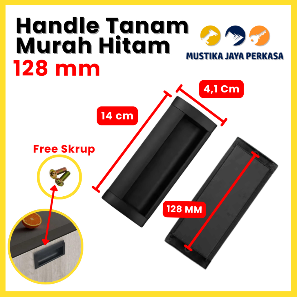 Jual Handle Tanam Murah Handle Pintu Geser Lemari Tarikan Laci Tanam ...