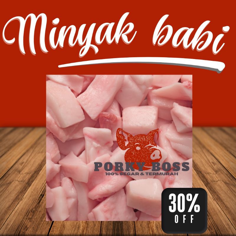 Jual Lemak / Minyak babi (Lard) 1kg | Shopee Indonesia