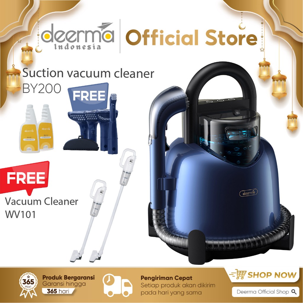Jual Deerma BY200 Suction Vacuum Cleaner Penyedot Debu Fabric Cleaning ...