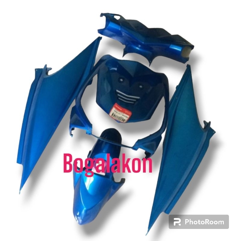 Jual cover koper body beat karbu gen 1 biru muda abm original ahm ...