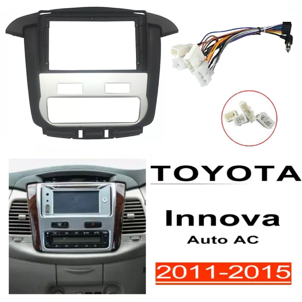 Jual Car Stereo 2din Panel Facia for TOYOTA Innova 2006-2020 9 inch ...