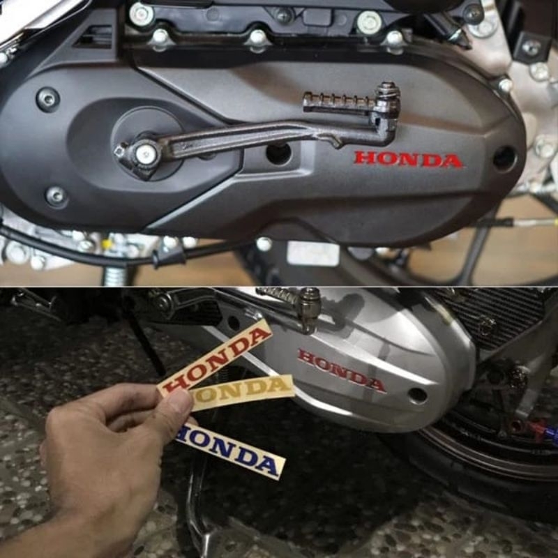 Jual STIKER EMBLEM HONDA STICKER HONDA CVT PRINTCUT PRINT CUT CUTTING ...