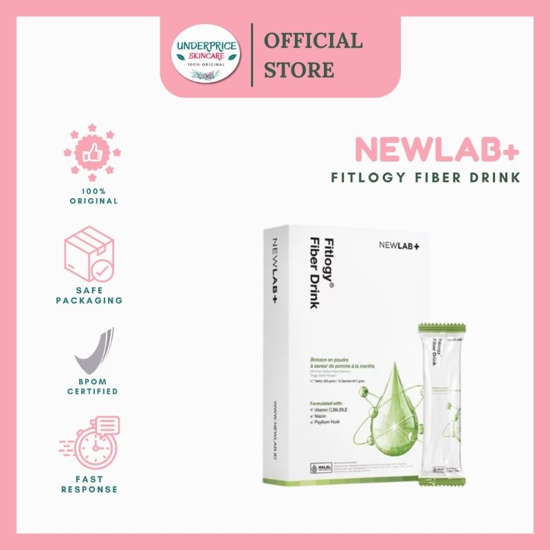 Jual NEWLAB+ Fitlogy Fiber Drink 15 Sachets | Shopee Indonesia