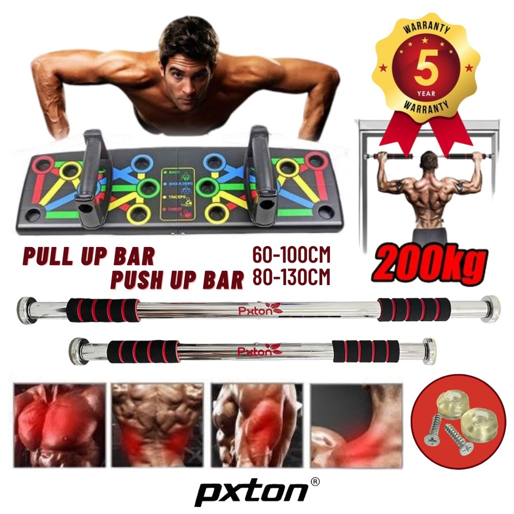 Jual Push Up Board Foldable Alat Bantu Push Up / PULL UP BAR DOOR ...