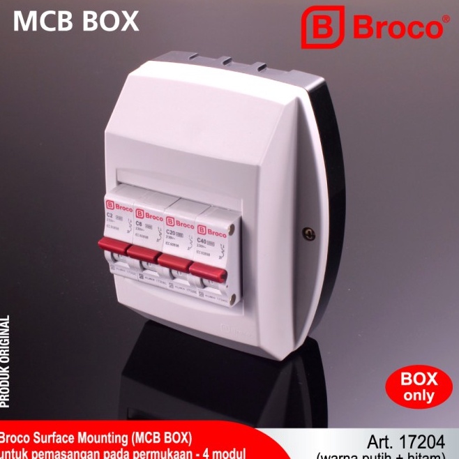 Jual ub BOX MCB 4 POLE BROCO 1724 k Paling Dicari | Shopee Indonesia