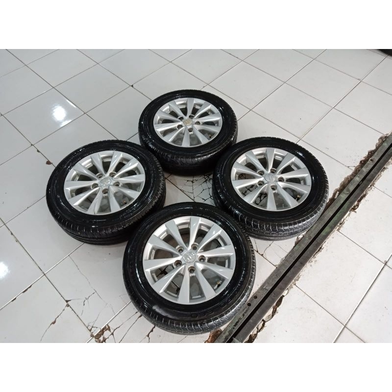 Jual velg mobil std ertiga r15 + ban 185 65 r15 | Shopee Indonesia