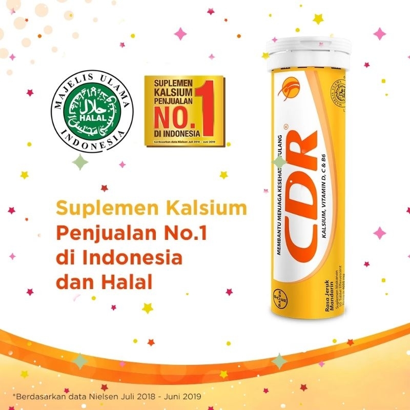 Jual CDR Isi 10 Tablet Rasa Jeruk - Suplemen Vitamin C | Shopee Indonesia