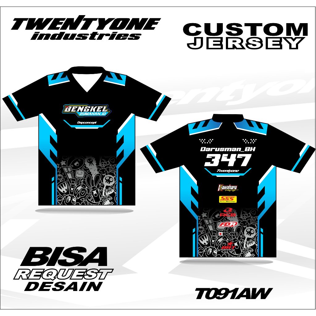 Jual Baju Kaos Jersey Racing JERSEY CUSTOM FULL PRINTING baju jersey ...