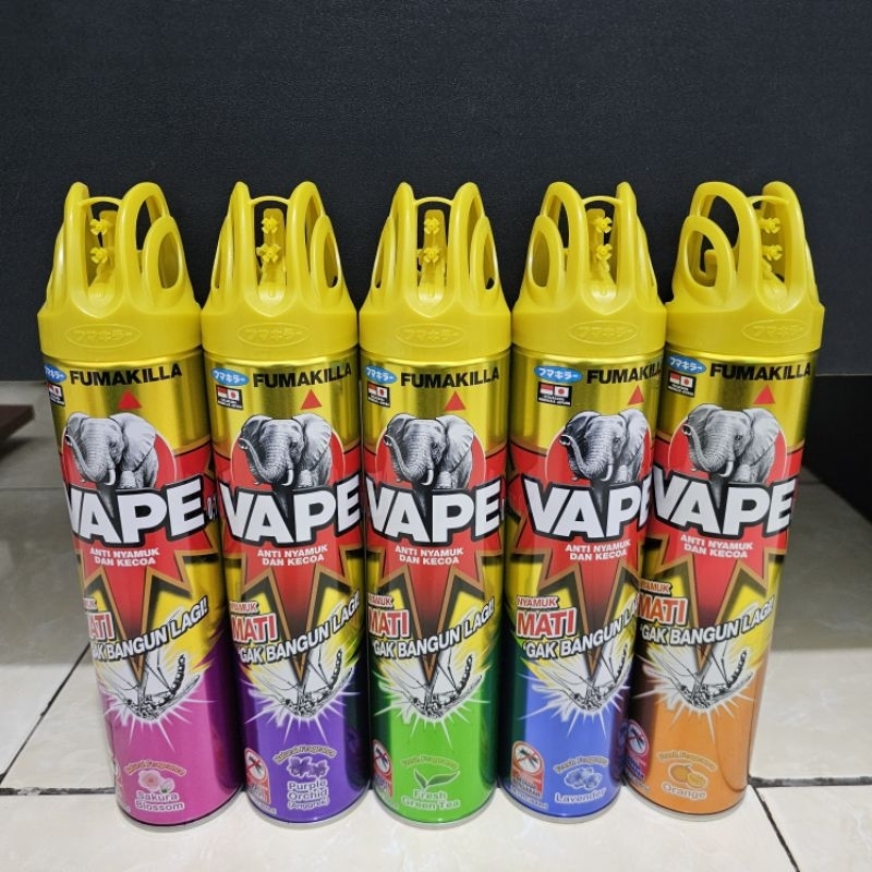 Jual VAPE ANTI NYAMUK DAN KECOA 600ML | obat nyamuk semprot vape ...