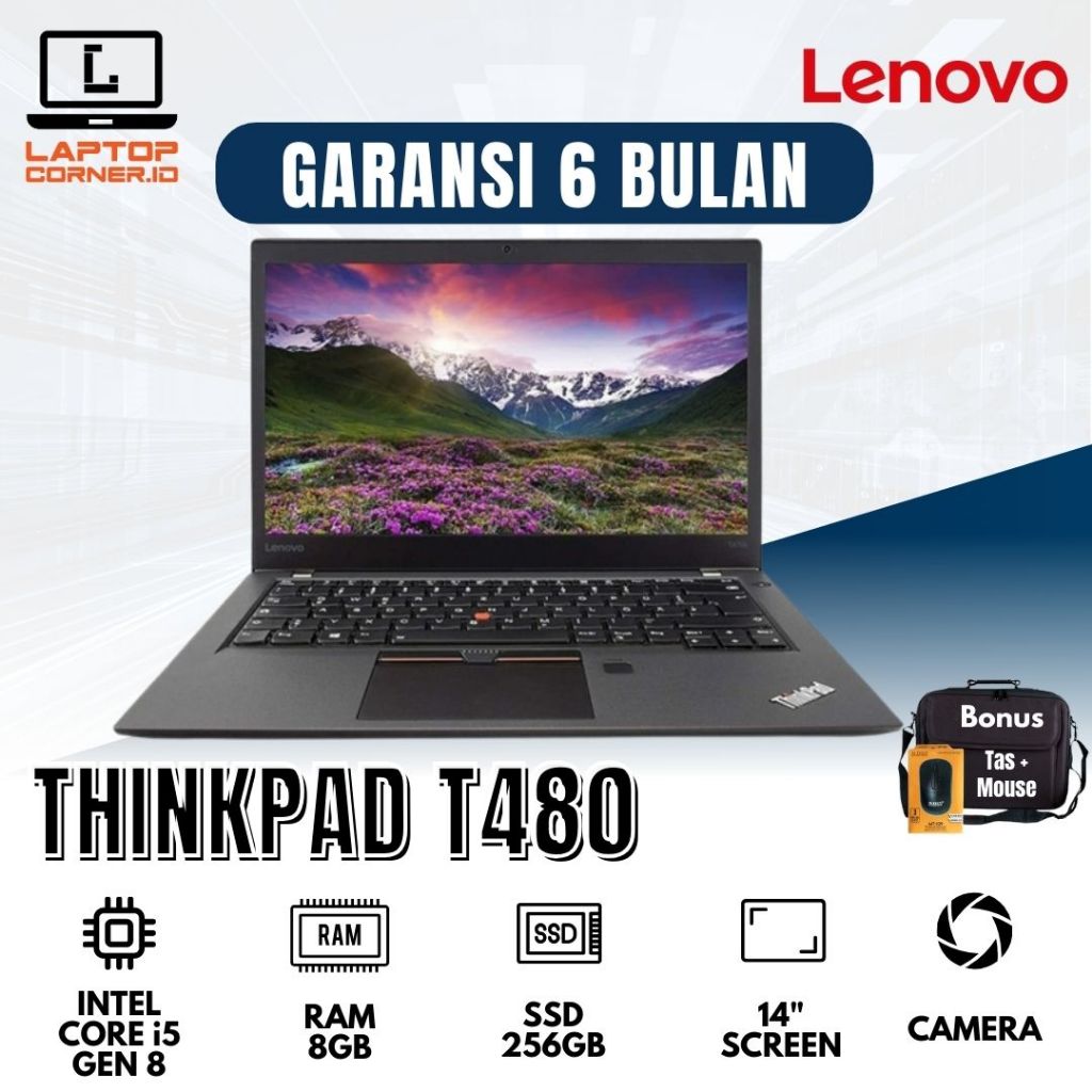 Jual Laptop Lenovo Thinkpad Core i5 / i7 RAM 8GB SSD 256GB Murah ...