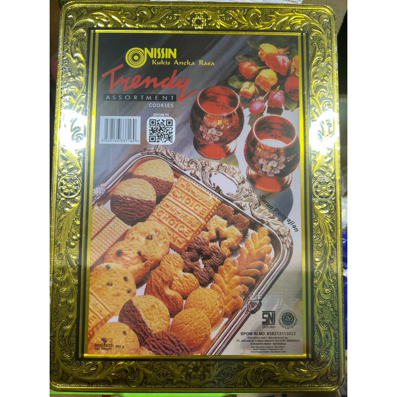 Jual Nissin Trendy assortment cookies 850gr | Shopee Indonesia