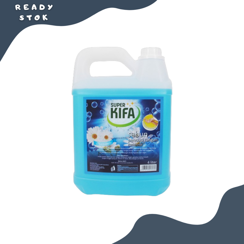 Jual HAND SOAP CHAMOMILE SUPER KIFA 4L / HAND SOAP CHAMOMILE SUPER KIFA ...