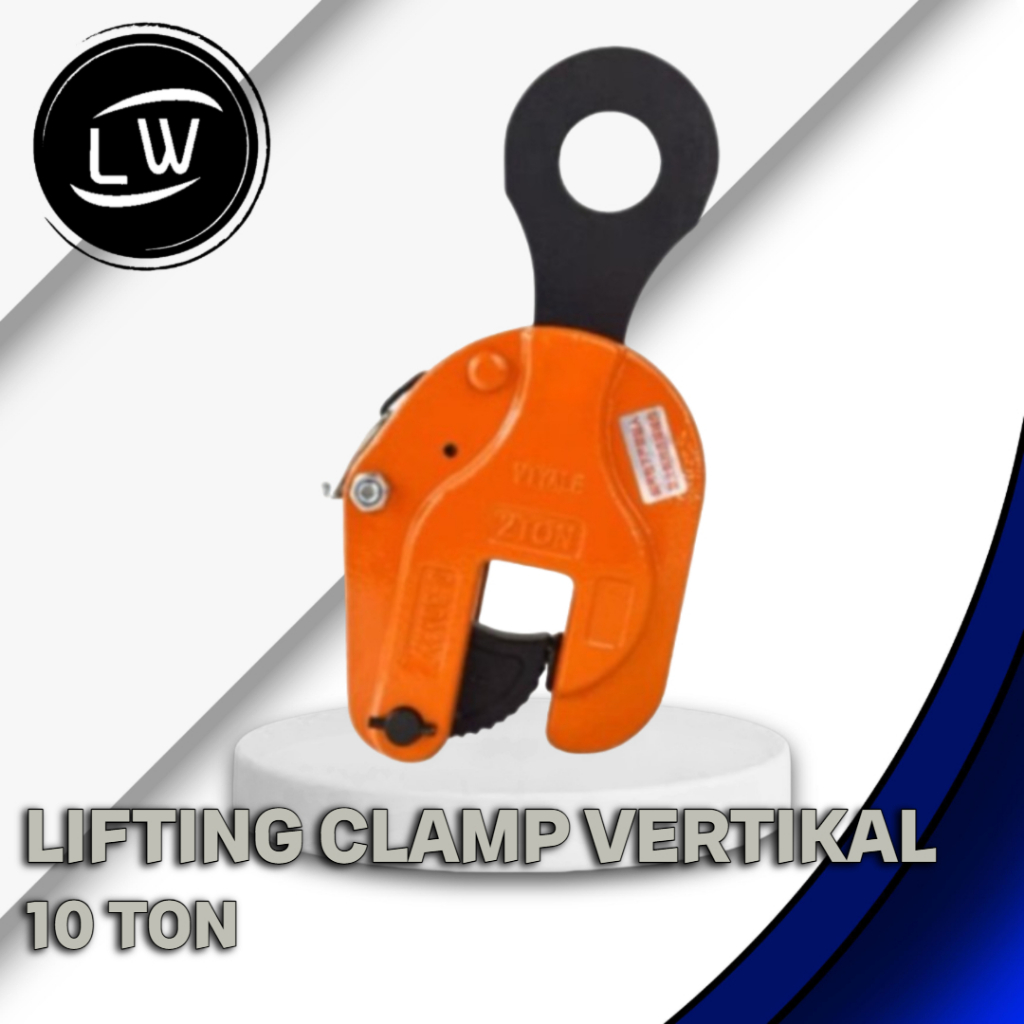 Jual LIFTING CLAMP HOOK VERTIKAL / KLEM BESI 10 TON | Shopee Indonesia