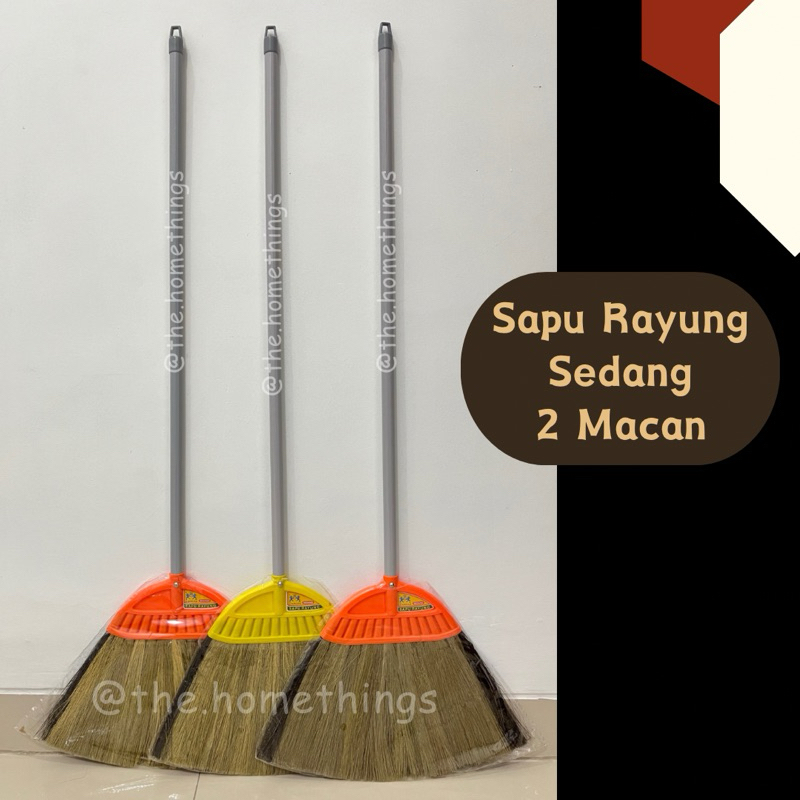Jual SAPU RAYUNG UKURAN SEDANG MEREK 2 MACAN ASLI / SAPU PEMBERSIH ...
