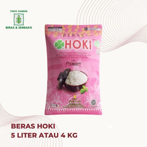 Jual Beras HOKI 5 liter | Shopee Indonesia