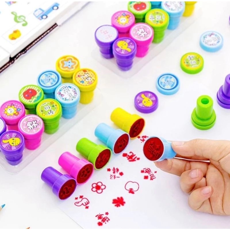 Jual STEMPEL KARAKTER MAINAN ANAK /CAP/STEMEL SET (isi 10pcs) | Shopee ...